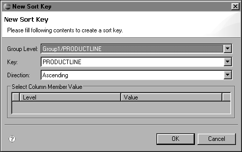 Eclipse BIRT Report Developer Guide (Galileo) - How to sort cross tab data