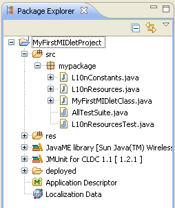 Eclipse Java ME (J2ME) Developer Guide (Galileo) - Enable and Disable ...