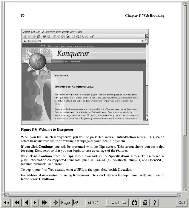 Red Hat Linux 9 Getting Started Guide - Viewing PDFs