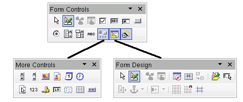 OpenOffice Writer 3.x - Form toolbars