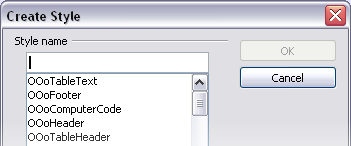 OpenOffice Writer 3.x - New Style from Selection, Update Style, and Load Styles functions