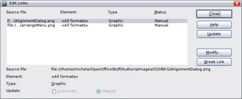 OpenOffice Writer 3.x - Inserting an image from a file