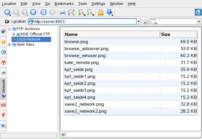 Suse Linux Enterprise Desktop Sled 10 Kde User Guide Configuring And Using A Small Web Server