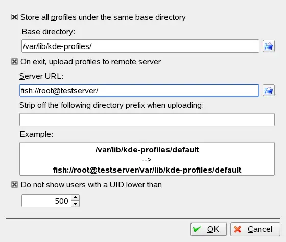 SUSE Linux Enterprise Desktop (SLED 10) - Deployment Guide - Managing Profiles Using the KIOSK ...