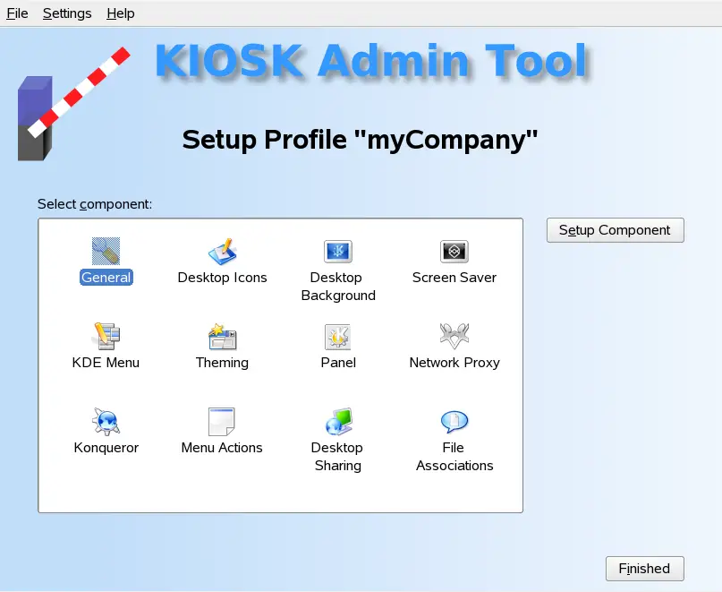 SUSE Linux Enterprise Desktop (SLED 10) - Deployment Guide - Managing Profiles Using the KIOSK ...